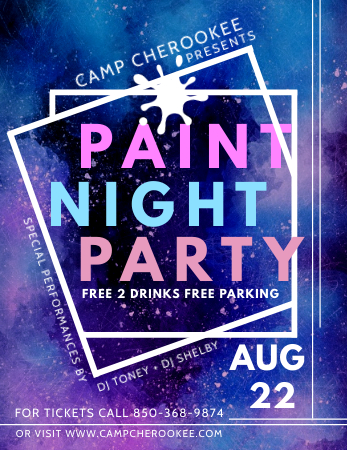Free Customizable Paint Party Flyer Templates | PosterMyWall