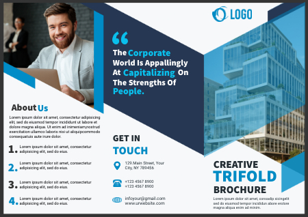 Free Printable Professional Brochures | PosterMyWall