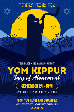 Design Beautiful Rosh Hashanah Posters In Minutes | PosterMyWall