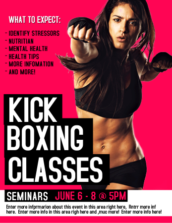 Create Self Defense Poster For Free | PosterMyWall