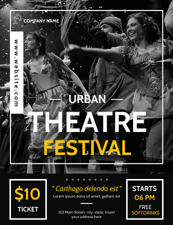 Free Theatre Ad Templates | PosterMyWall